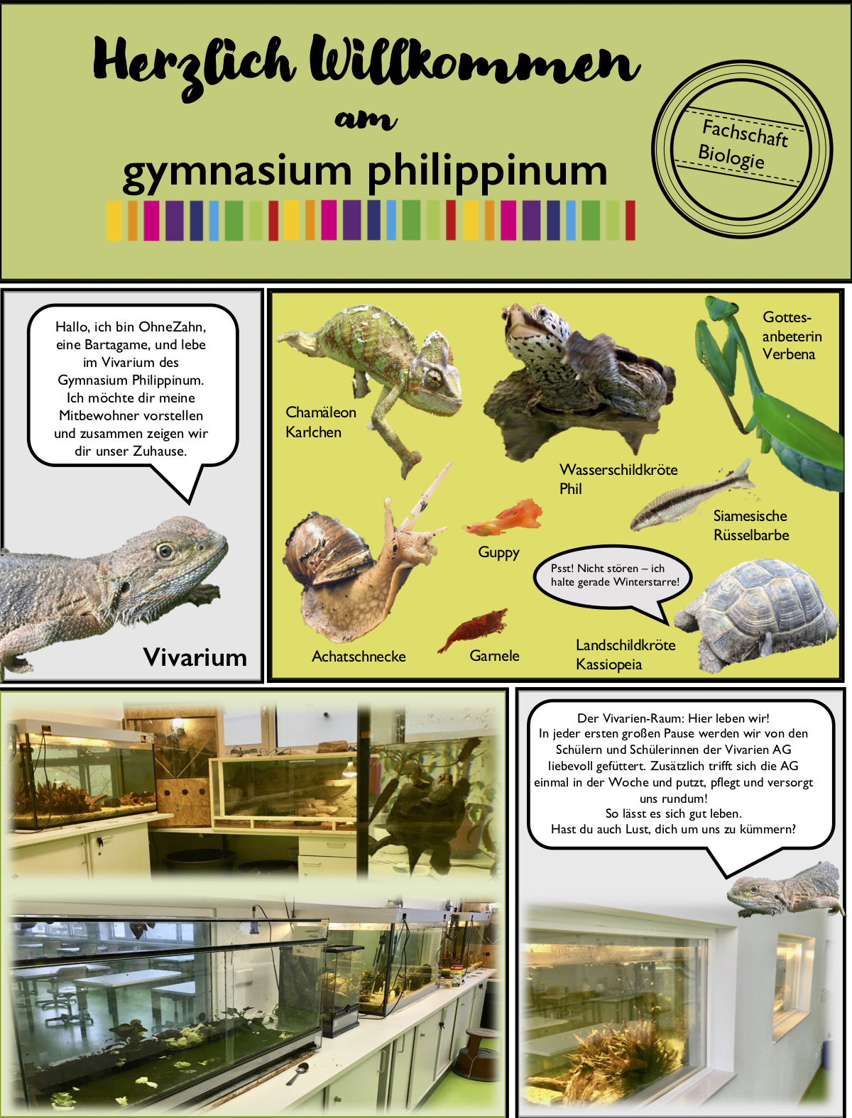 Biologie stellt sich vor! (Comic) - Gymnasium Philippinum